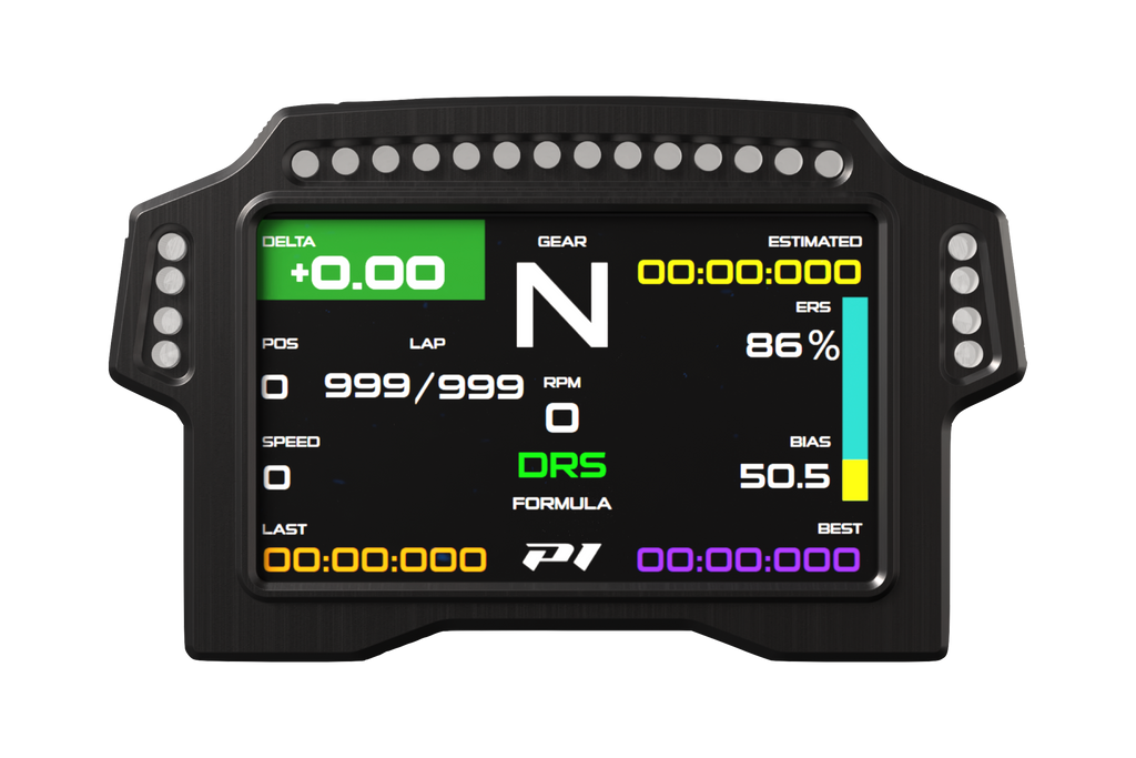 VISION Sim Racing Wheel Retractable Dash : P1Sim – P1sim